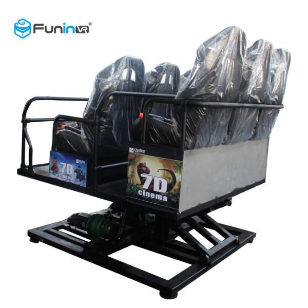 Quality Dual Projection 7D Movie Theater , Dynamic 5d 9d 12d Cinema With 8 9 12 Seats for sale