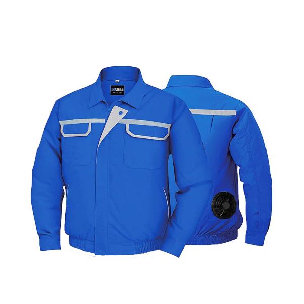 Quality Unisex Lightweight Air Conditioning Coat Navy Blue Customized for sale