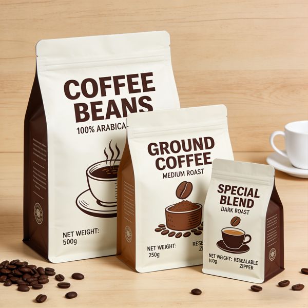 Quality Custom Printed High Barrier Protection Coffee Bag with Aroma Lock Technology for sale