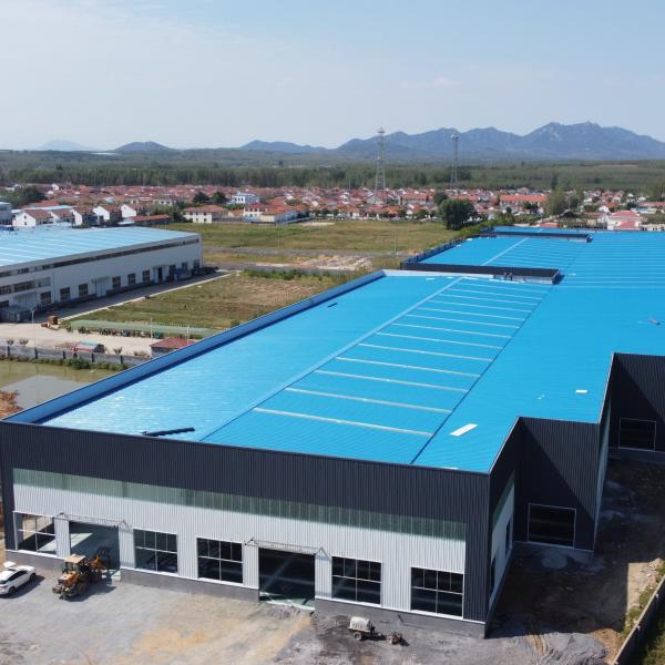Quality Prefab Steel Structure Workshop with Crane for Heavy Industry for sale