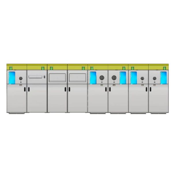 Quality AI driven 8in1 combo multi-functional Reverse Vending Machines RVMs for residential and community for sale