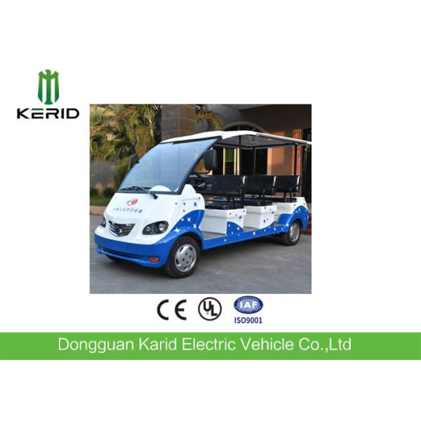 Quality Long Range Multi Passenger Electric Tourist Car 72V AC System 1 Year Warranty for sale