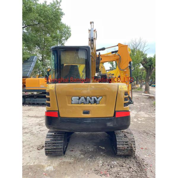 Quality Strong Power and Hydraulic Stability SANY SY55C Used Mini Crawler Excavator in for sale