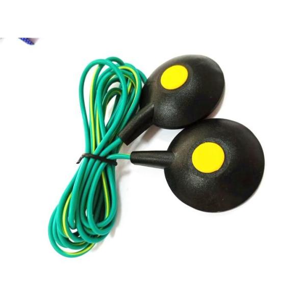 Quality Dual Sucker / One Sucker ESD Grounding Cord One Aligator ClipOne Sucker One Ring Terminal for sale
