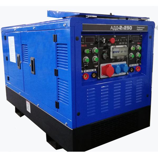 Quality GENWELD 600A Diesel Welder Generator with Dual Welding Mode and 80L Fuel Tank for MMA/TIG/Gouging/Cellulose Welding for sale