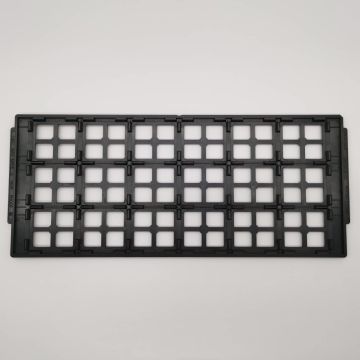 Quality ODM PCB Module ESD Black IC Packaging Trays Heat-Resistant for sale