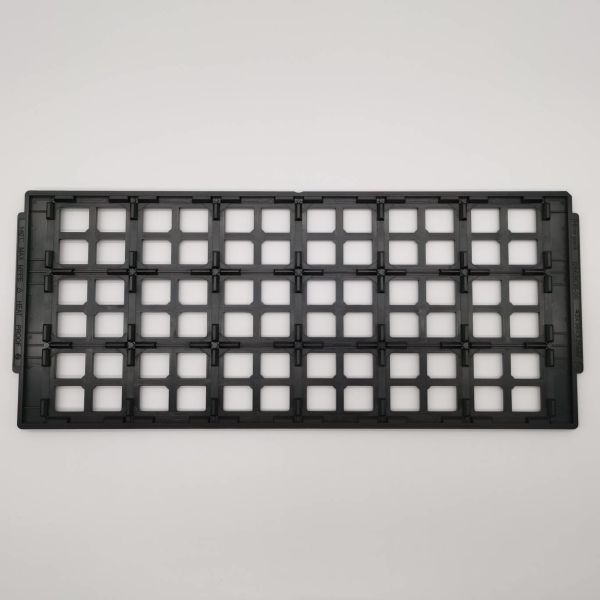 Quality ODM PCB Module ESD Black IC Packaging Trays Heat-Resistant for sale