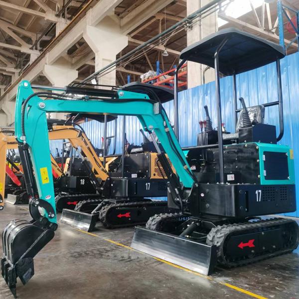 Quality 20KW Small Excavator Machine 1600kg Water Cooling High Configuration for sale