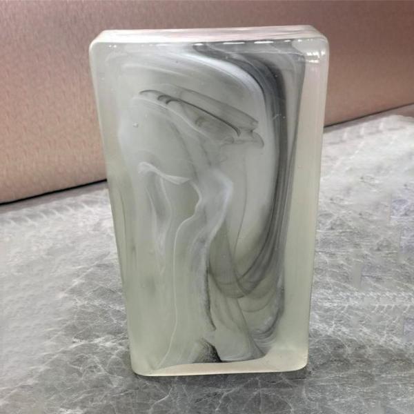 Quality Sustainable Glass Brick Blocks with Dynamic Light Interaction for Eco-Friendly for sale