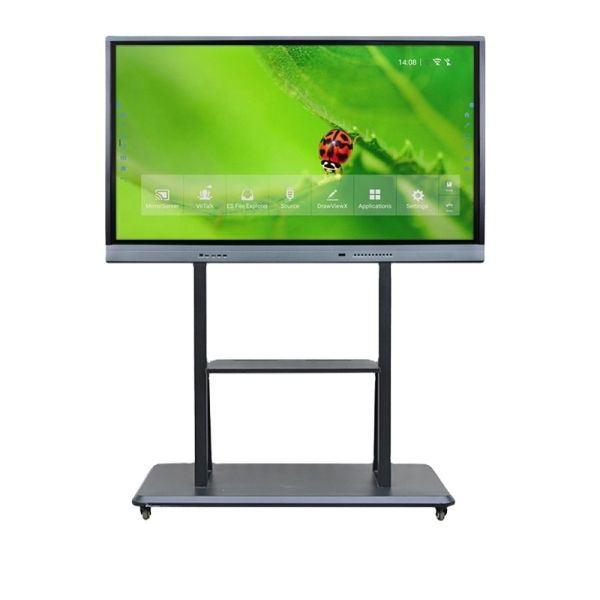 Quality Multi Languages Optional 75 inch display with all in one device featuring galvanized iron steel sheet backsheet material supporting multiple OSD languages for sale