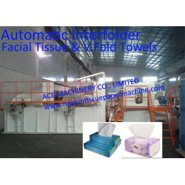 Quality Full Automatic Interfolder Facial Tissue Machine With Latest Technology for sale