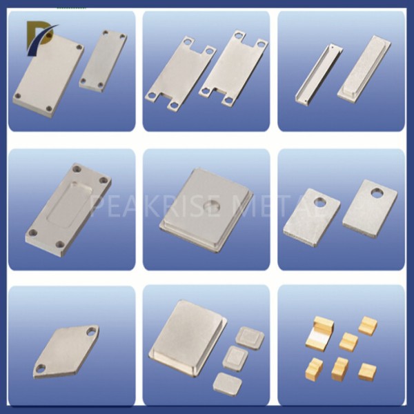 Quality Custom Copper Molybdenum Microelectronic Material MoCu Alloy Electronic Package Sheet for sale