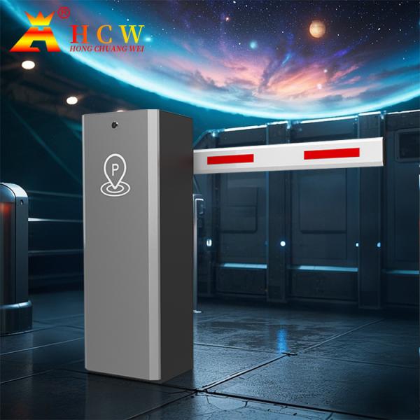 Quality HCW Barrier Gate Ac220v Security 3.5m Length Best Waterproof Pole Dc24v Parking for sale