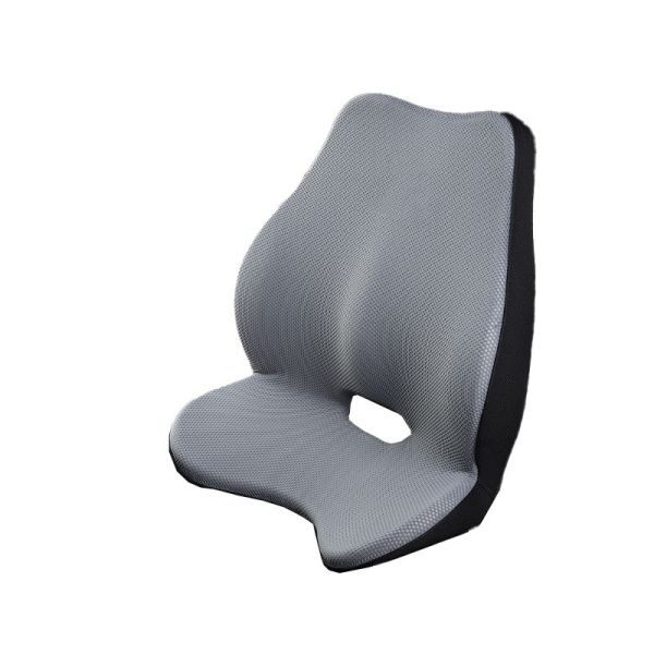 Quality Soft Square Memory Foam Travel Pillow Car Lumbar Waist Support Back Cushion 100% for sale