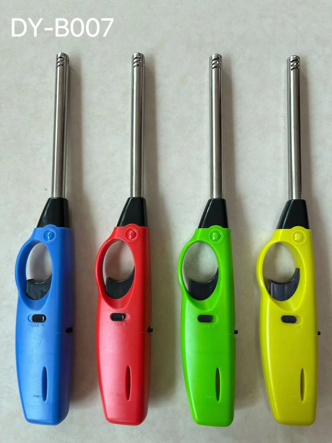 Dongyi Dy-F6 LED Lighter Flint Disposable Gas Lighter with Five Colors