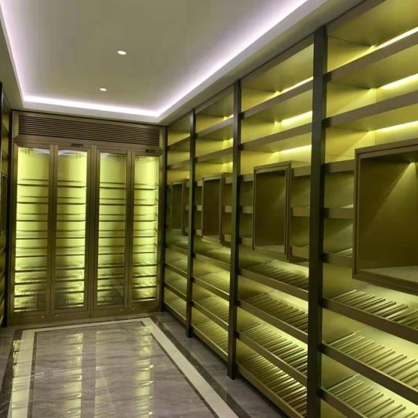 Quality Stainless Steel Wine Cabinet For Wineries Cellars And Villa Basements for sale