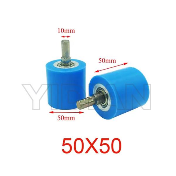 Quality Silicon Rubber Wheels / Pressure Roller - Woodworking Wrapping Machine Spares for sale