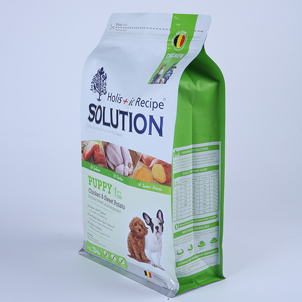 Quality 2000g Pet Food Packaging Bag 1000g Resealable Dog Treat Bags for sale