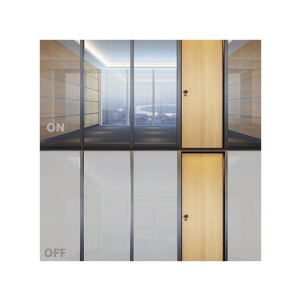 Quality Low E Smart PDLC Glass Customized PDLC Dimming Glass Privacy Protection Safety PDLC Window Film  For Low Energy Consumption Office for sale