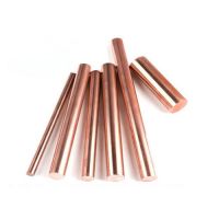 Quality Astm B151m-05 Mirror Copper Brazing Rod Copper Earthing Bar For Industrial for sale