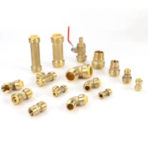 Quality Hailiang Brass Push Fit Plumbing Connector 1/2 Inch for PEX Copper Pipes for sale