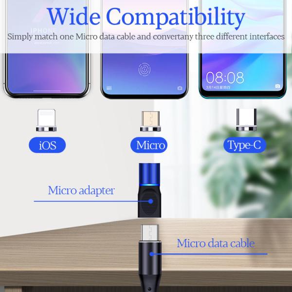 Quality Explosion Proof Fast Charging USB C Cable 45g Magnetic OTG Adapter for sale