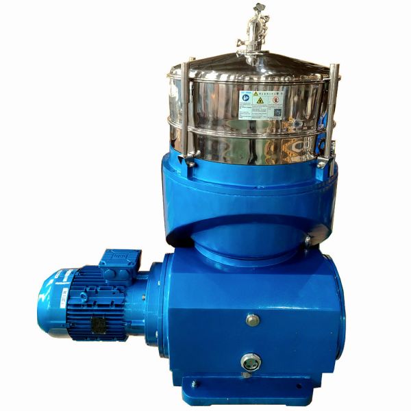 Quality 2000L/H Stainless Steel Disc Separator 3 Phase Centrifuge For Oil Refinery for sale
