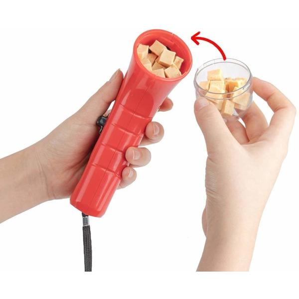 Quality Creative Mini Dog Snack Launcher Interactive Pet Food Catapult Jump Training for sale