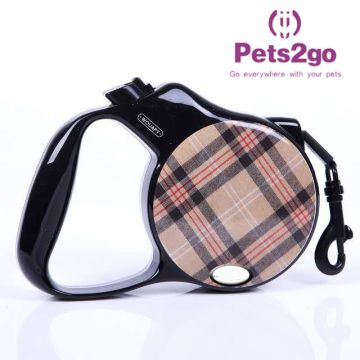 Quality Chrome Plated 237g 3m Retractable Cord Dog Leash for sale