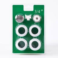 Quality White Aluminum Radiator Mounting Kit 3/4
