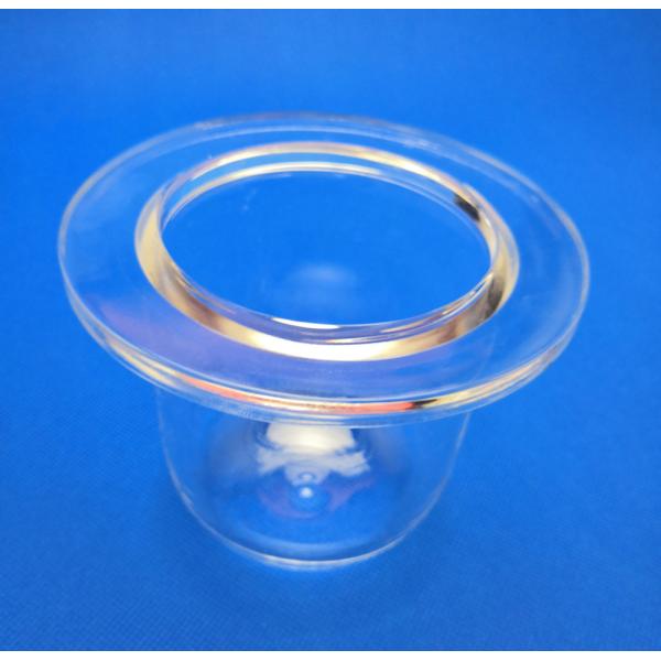 Quality Quartz Glass Tube Customized Quartz Furnace Tube High Temperature With Flange for sale