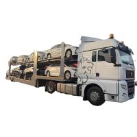 Quality CIMC 2 or 3 Axles steel tow for 9 Car carrier hauler trailer sale semi trucks for sale