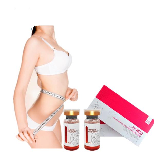 Quality Mesotherapy Lipplysis RED Ampoule Solution for Neck Slimming for sale