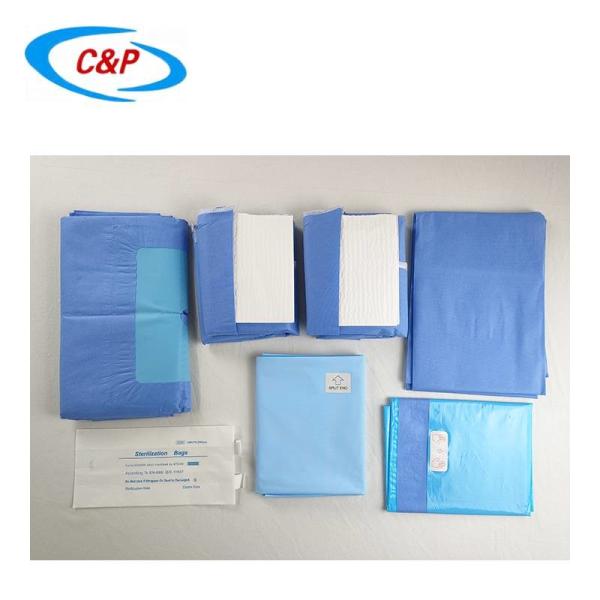 Quality Disposable Sterile Surgical Drapes Nonwoven Blue Extremity Pack Manufacturer for sale