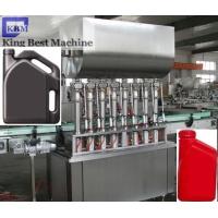 Quality Linear Type 4000BPH Oil Bottling Equipment for sale