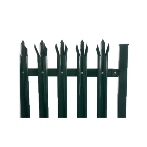 Quality 6ft Metal Steel Residential Security Palisade Fencing Gate with 6.0mm Rail Thickness for sale