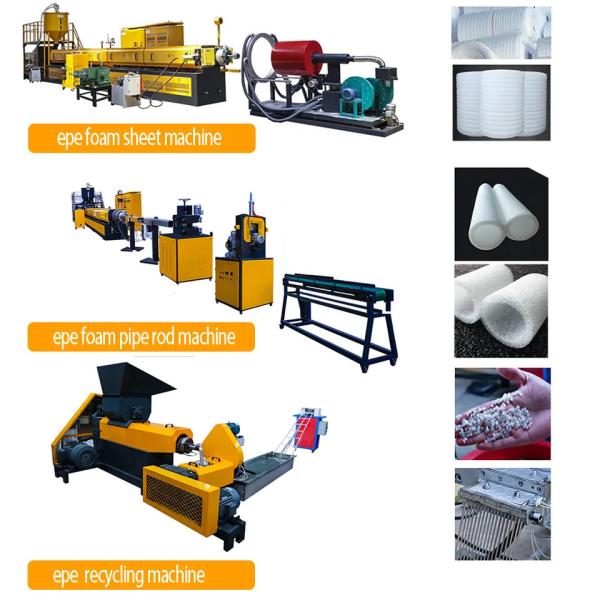 Quality plastic foam net epe foam fruit net making machines for sale