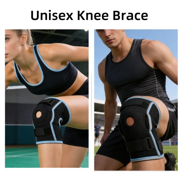 Quality Adjustable Open Patella Knee Brace for sale