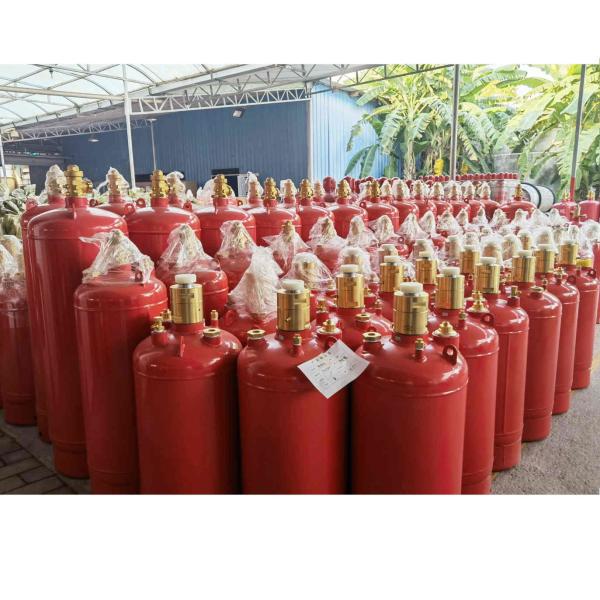 Quality Red Odorless Hfc227ea FM200 Gas Suppression System High Safety Environmental for sale