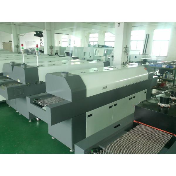 Quality High Thermal Efficiency SMT Reflow Oven , 6 Zones Reflow Soldering Machine for sale