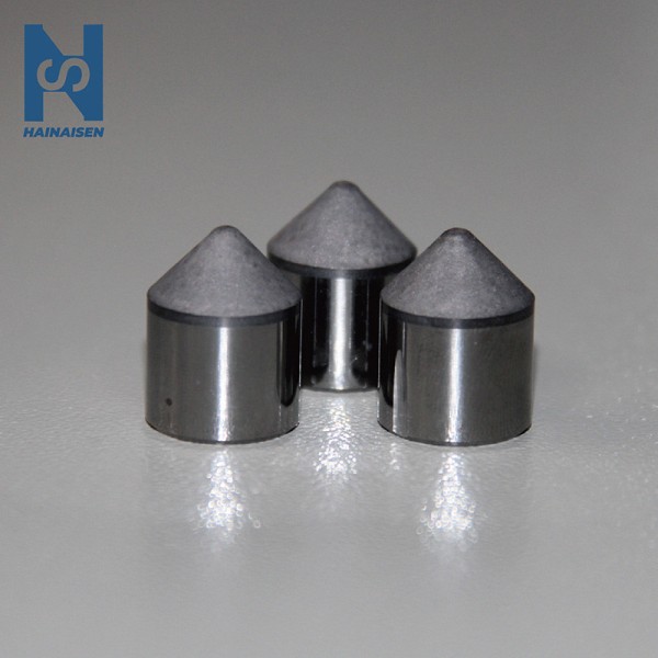 Quality Hard Alloy Tungsten Polycrystalline Diamond Inserts PDC Carbide Mining Button for sale