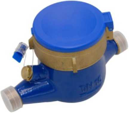 Quality STS Multi Jet Dry Dial Water Meter , DN20 External Water Flow Meter for sale