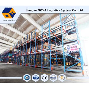Quality Semi Automatic Pallet Shuttle System With Battery Operated Motor Drive for sale