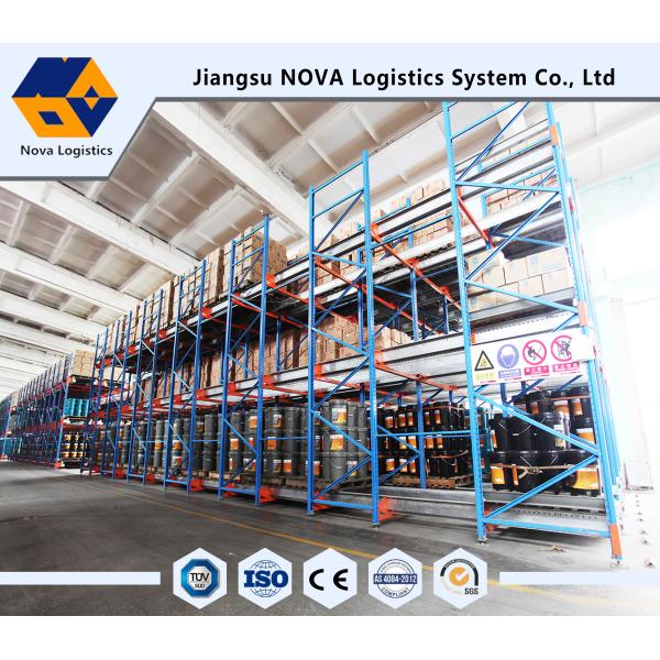 Quality Semi Automatic Pallet Shuttle System With Battery Operated Motor Drive for sale