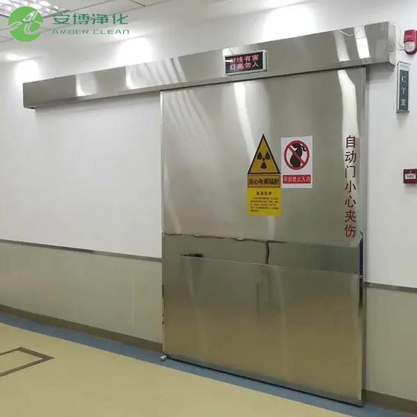 Quality Radiation Protection 304 Stainless Steel Automatic Door In Hospital for sale