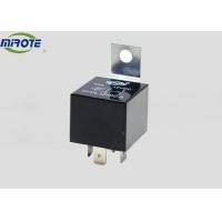 Quality 4 Terminal 40 Amp 12v Car Relay Replacement With Metal Sheet , 12 Volt 4 Pin for sale