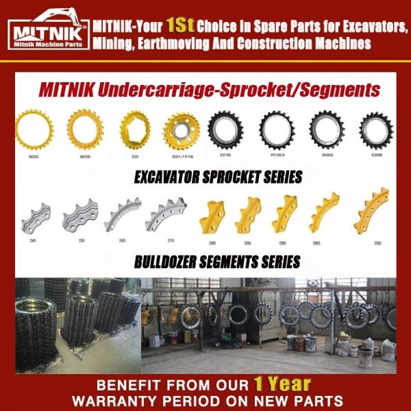 Quality D7 Dozer Undercarriage Parts Steel Tracks Sprocket Driving Wheel Segment for for sale