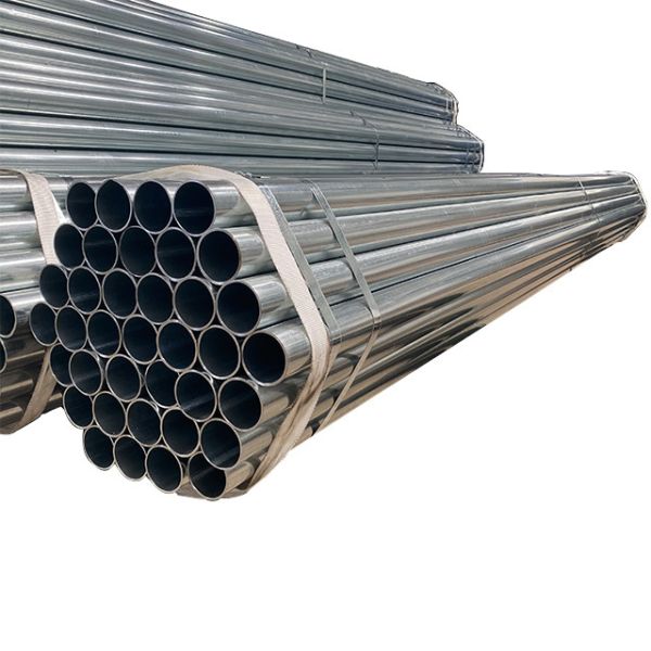Quality Round Section Shape Galvanized Steel Pipe for Building Material Processing for sale