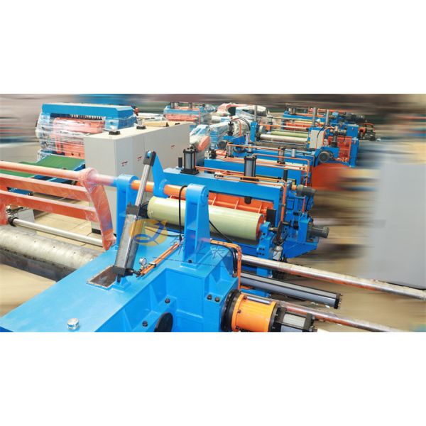 Quality Loading Unloading Floor Coil Coil Slitting Machine Car Thin Sheet Steel Slitting for sale
