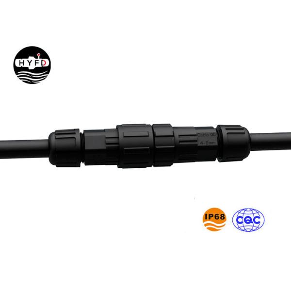 Quality Mini Bayonet Lock 300V 19mm Waterproof Electric Cable Connectors for sale